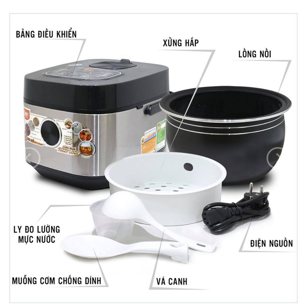Nồi cơm điện tử Comet CM8088 | Shopee Việt Nam