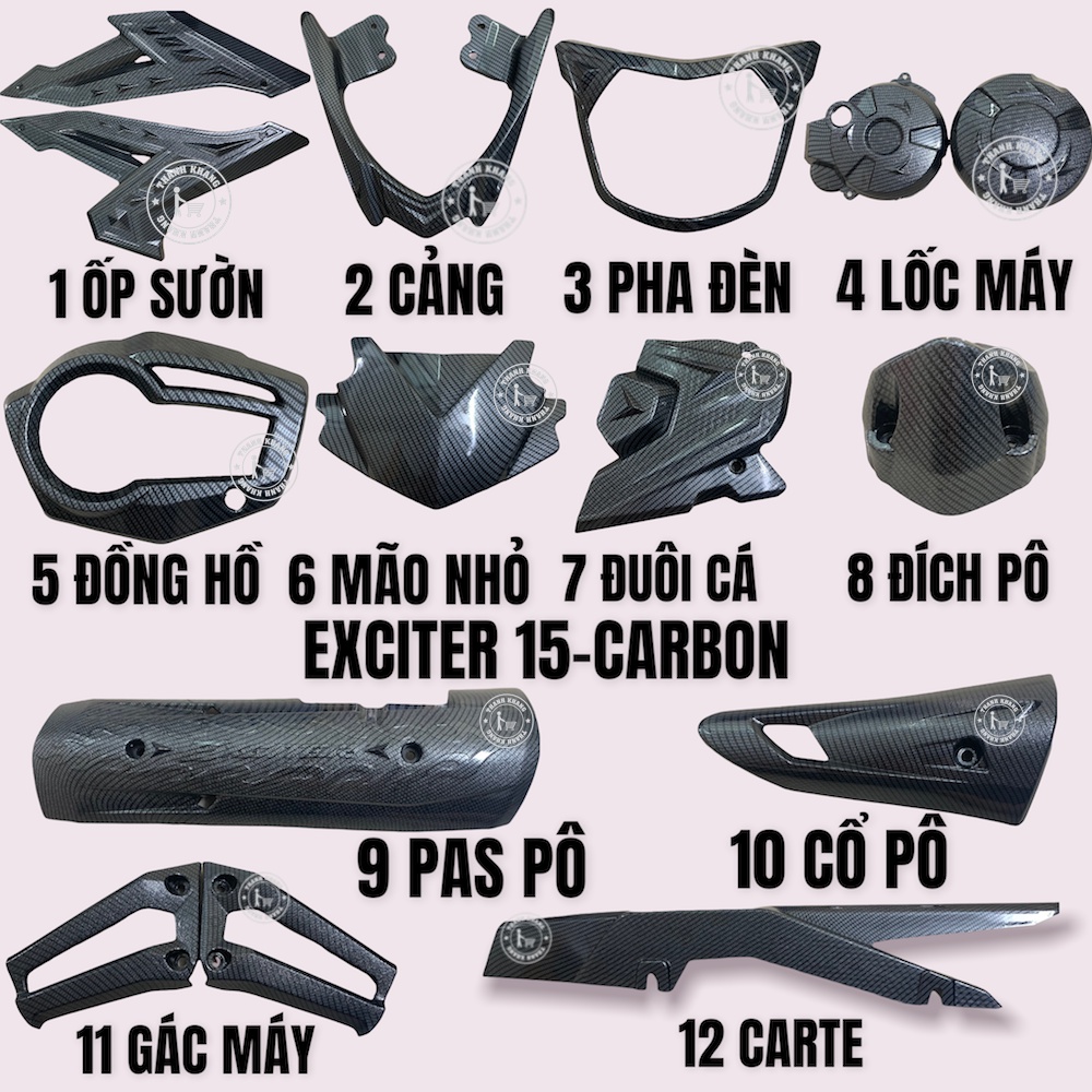 Phụ kiện ốp Carbon Ex150 OCB-EX150 | Shopee Việt Nam