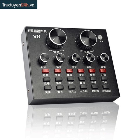 SOUND CARD V8 | Shopee Việt Nam