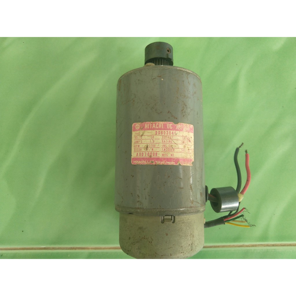 Động cơ Hitachi DC Motor With Encoder | Shopee Việt Nam