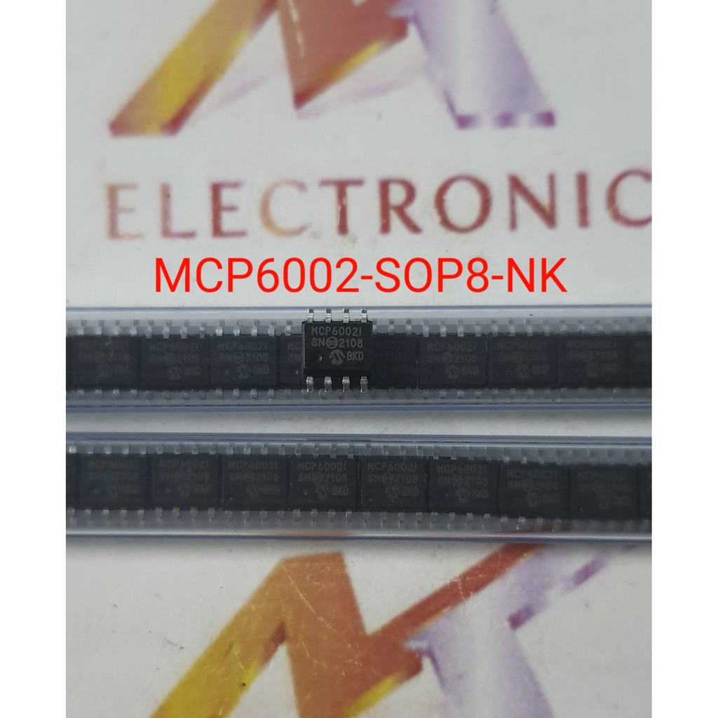 MCP6002-I/SN MCP6002-E/SN MCP6002I MCP6002 6002 SOP8 Chính hãng MICROCHIP (con) | Shopee Việt Nam