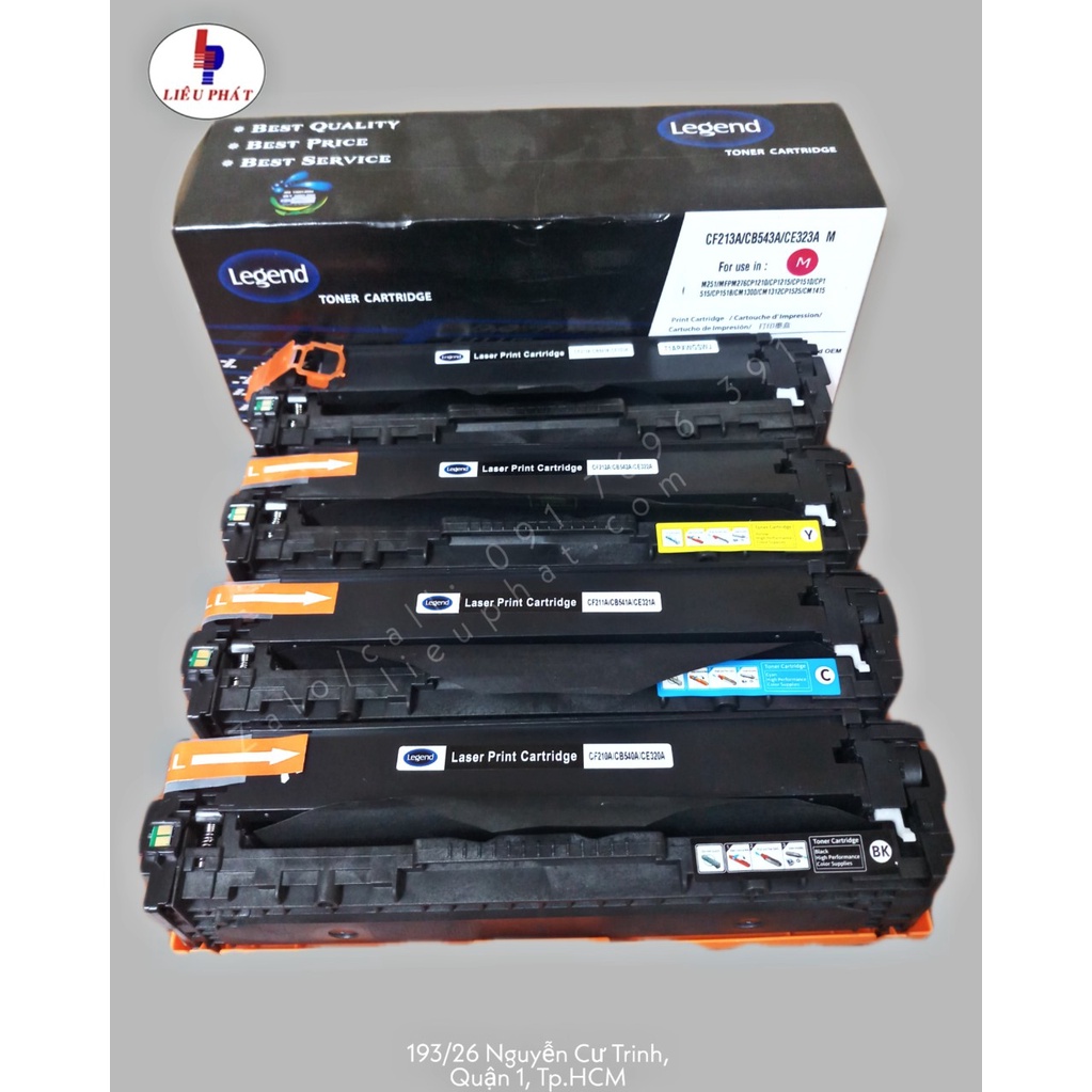 Hộp mực máy in HP CP 1525/CM 1415 (HE-CE 320A/321A/322A/323A) color ...