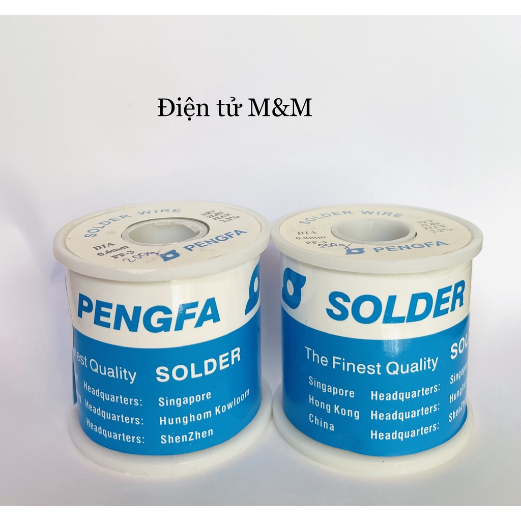 Chì hàn pengfa 0.6/0.8mm 2.2 FLUX (200 gram) | Shopee Việt Nam