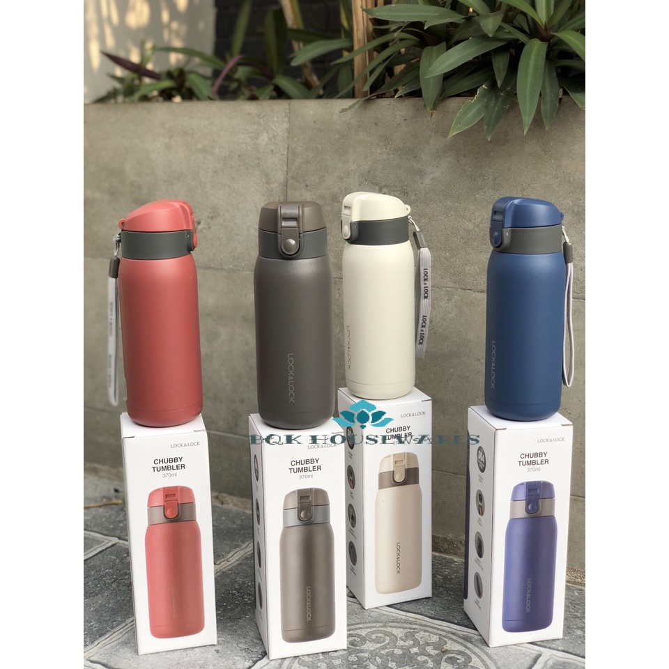 Bình giữ nhiệt Lock&Lock có dây treo Chubby Tumbler dung tích 370ml ...