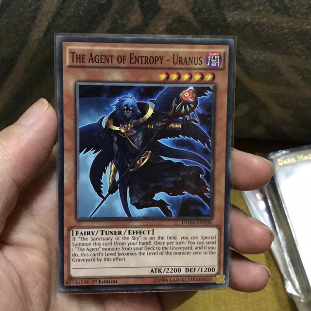 Thẻ bài Yugioh! The Agent Of Entropy - Uranus (N) | Shopee Việt Nam