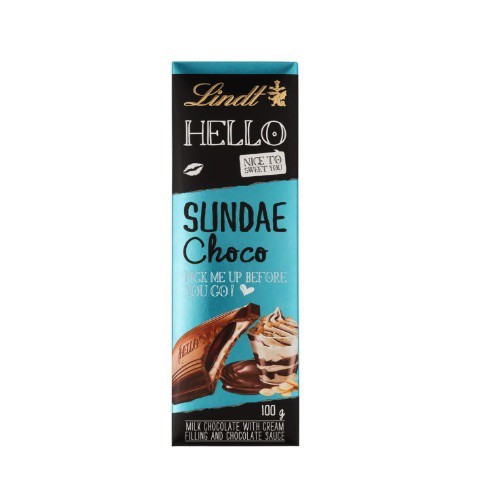 Socola Sữa Sundae HIỆU Lindt Hello THANH 100gr | Shopee Việt Nam