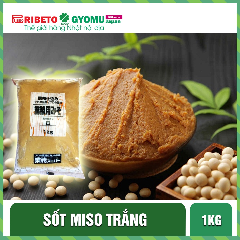Sốt miso trắng, miso hỗn hợp 1kg - Hàng Nhật nội địa | Shopee Việt Nam