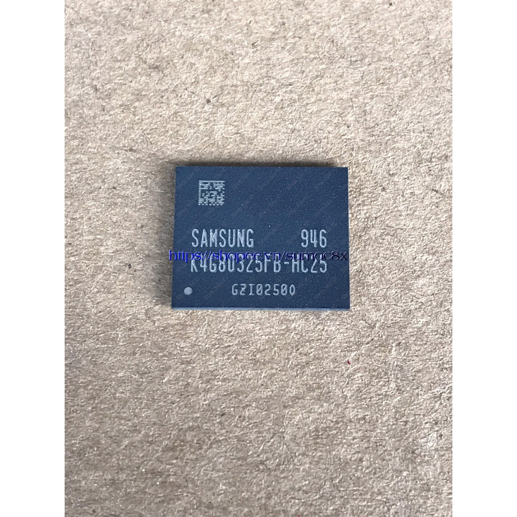 Vram DDR5 Samsung 1GB K4G80325FB-HC25 K4G80325FB HC25 mới - dùng cho ...