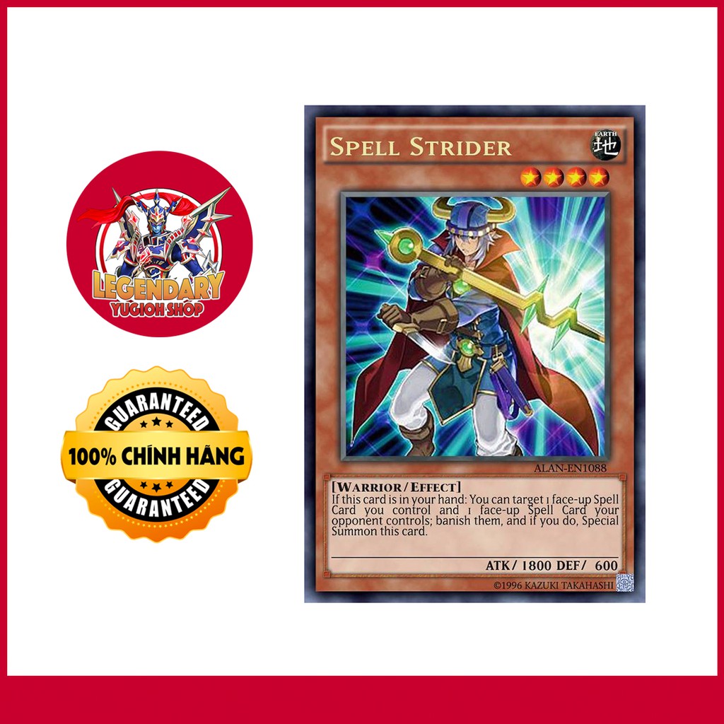 [Thẻ Bài Yugioh Chính Hãng] Spell Strider | Shopee Việt Nam
