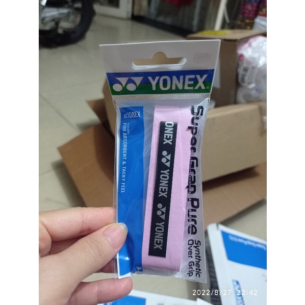 Quấn cán yonex chính hãng AC108EX, quấn cán vợt cầu lông | Shopee Việt Nam