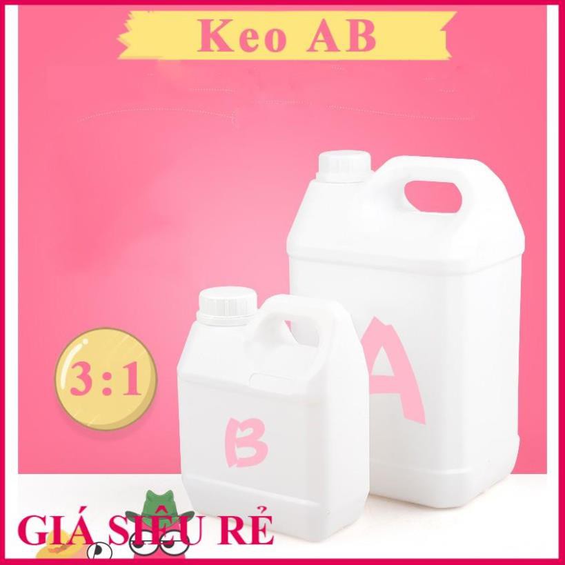[MỘC68] Keo Resin Epoxy AB Cứng, Trong Suốt, Khử Bọt Nhanh (Xỉ 180k/1Kg) | Shopee Việt Nam