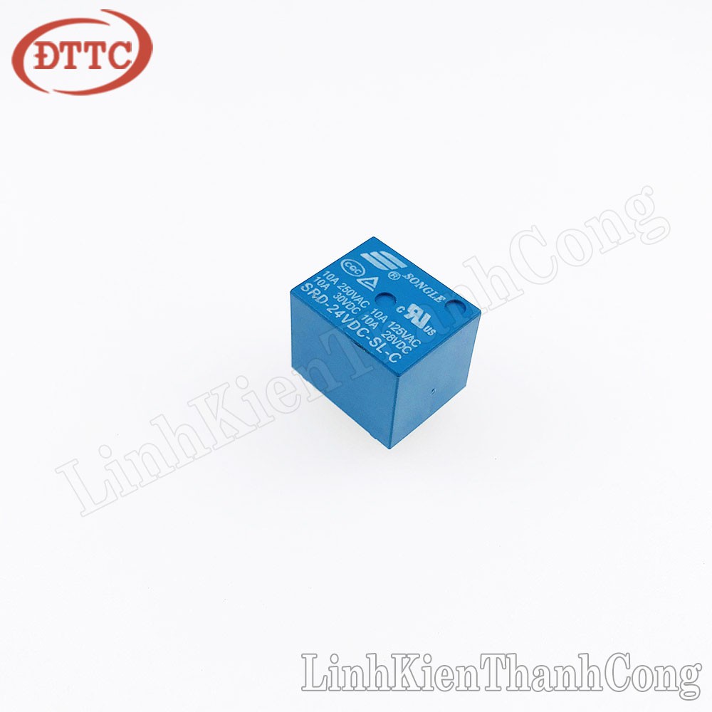Bộ 5 Chiếc Relay 24V 10A SRD-24VDC-SL-C (5 Chân) | Shopee Việt Nam