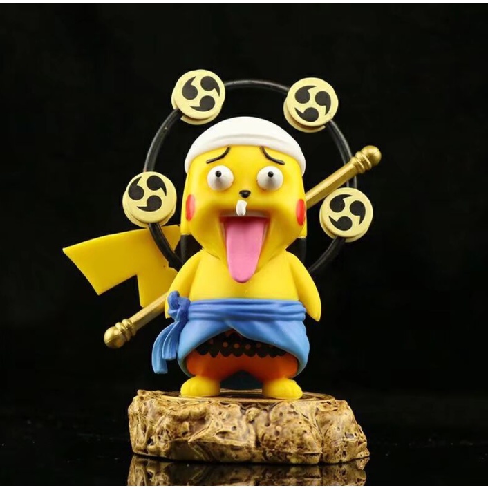 Mô hình Enel mắt lồi cosplay pikachu - One piece poke | Shopee Việt Nam
