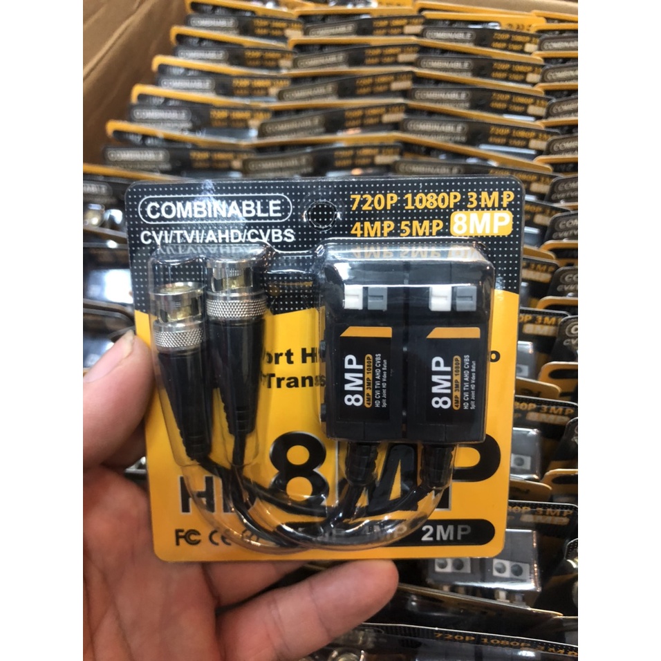 Video balun camera 8MP AHD/CVI/TVI chống nhiễu Loại Tốt | Shopee Việt Nam