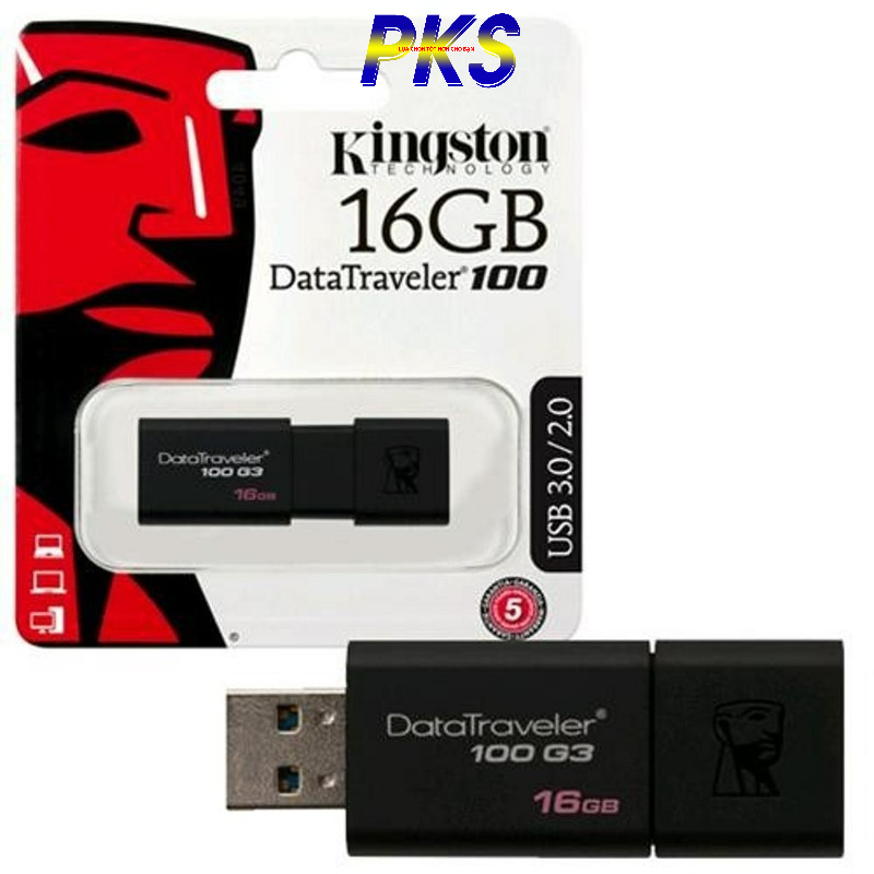 USB 3.0 tốc độ cao Kingston 16GB DT100G3 | Shopee Việt Nam