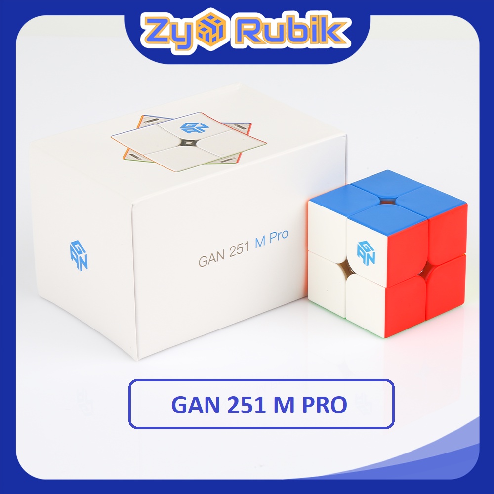 Rubik 2x2 GAN 251 M Pro Leap Có Nam Châm Cao Cấp Hãng GAN CUBE - ZyO Rubik | Shopee Việt Nam
