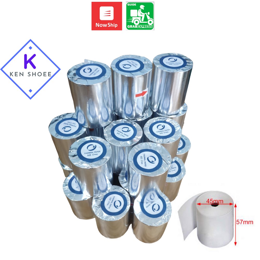 GIẤY IN BILL K80, K57, K58, POS, TAXI, GIẤY IN NHIỆT, IN HÓA ĐƠN NHÀ ...