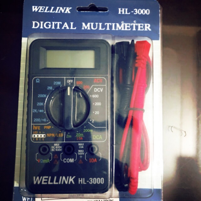 Đồng hồ đo điện vạn năng Wellink ( HL-3000) | Shopee Việt Nam