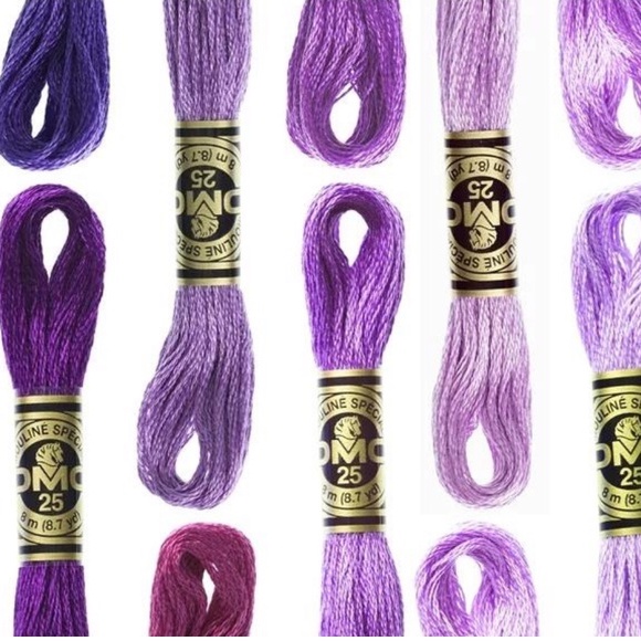 (HN) CROWN Chỉ thêu DMC chính hãng Pháp (TÍM) | Shopee Việt Nam