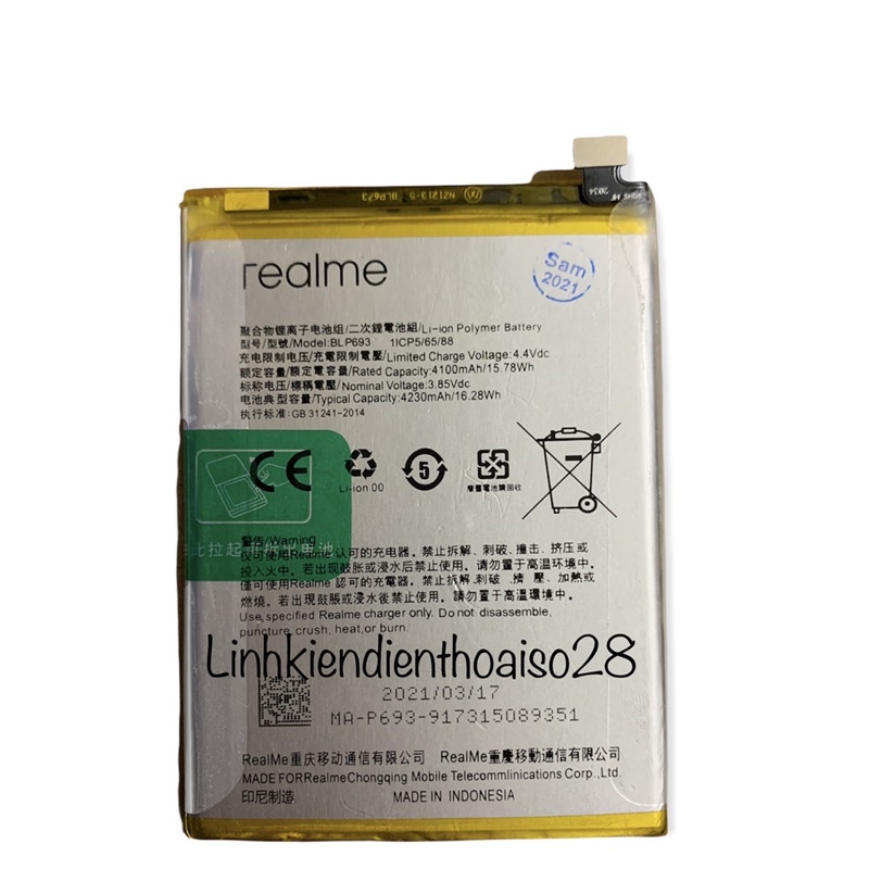 PIN OPPO REALME3 ( BLP693 ) | Shopee Việt Nam