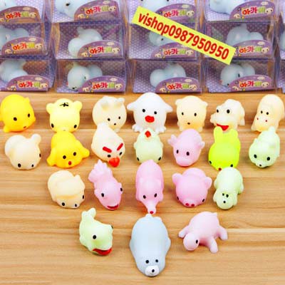 combo 30 squishy+20 mochi +1 gói hạt nở 1000c 14k | Shopee Việt Nam
