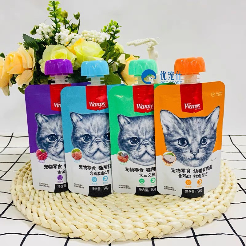 Pate Wanpy nắp vặn 90gr cho mèo | Shopee Việt Nam