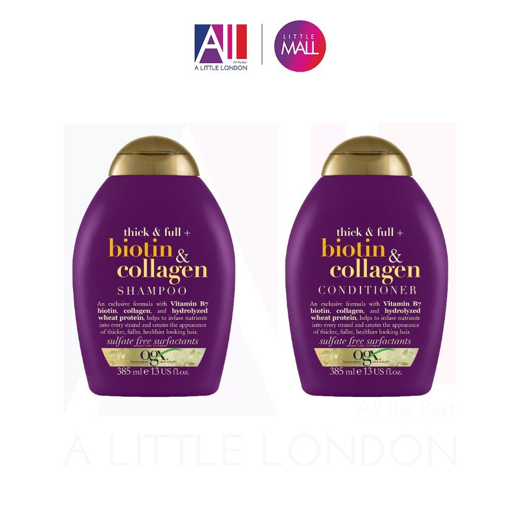 Sản phẩm collagen biotin shampoo cho tóc khỏe mạnh và bóng mượt