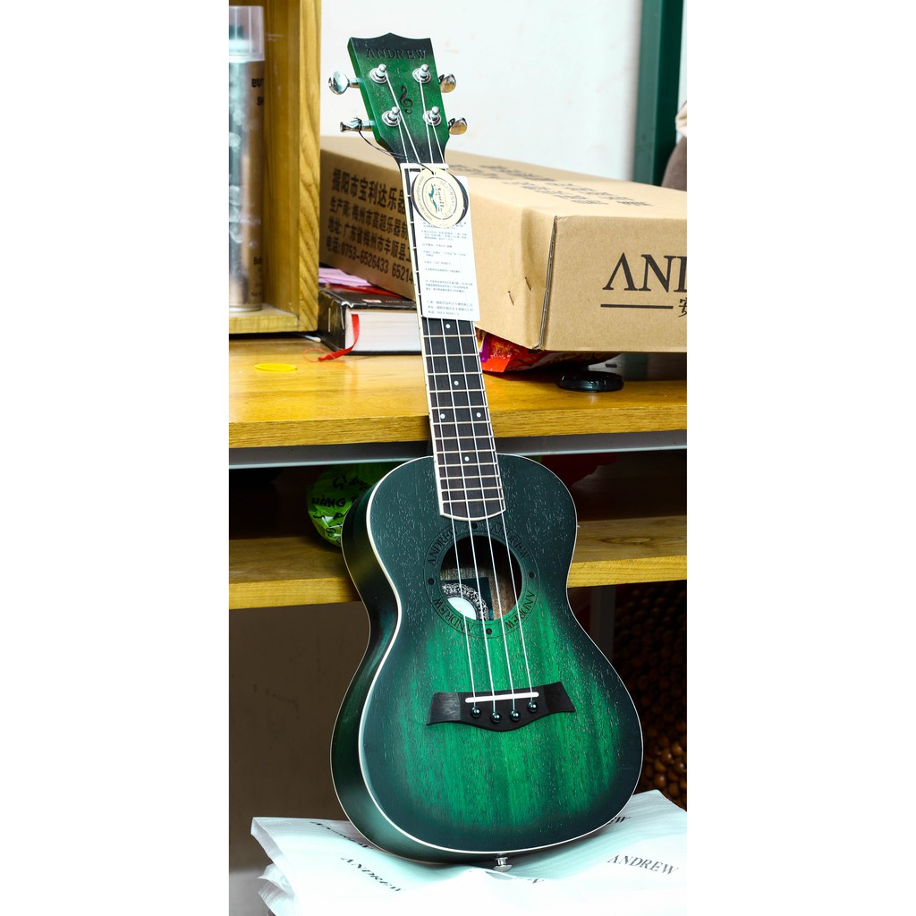 Đàn Ukulele Concert Andrew A808 Full Gỗ Mahogany Cao Cấp chính hãng ...