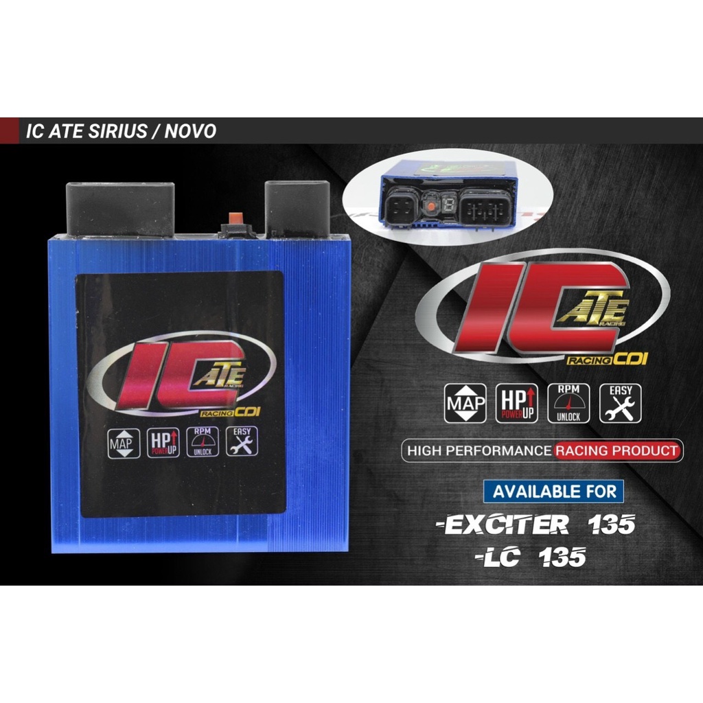 IC ATE EXCITER 135 ( chỉnh Map ) | Shopee Việt Nam