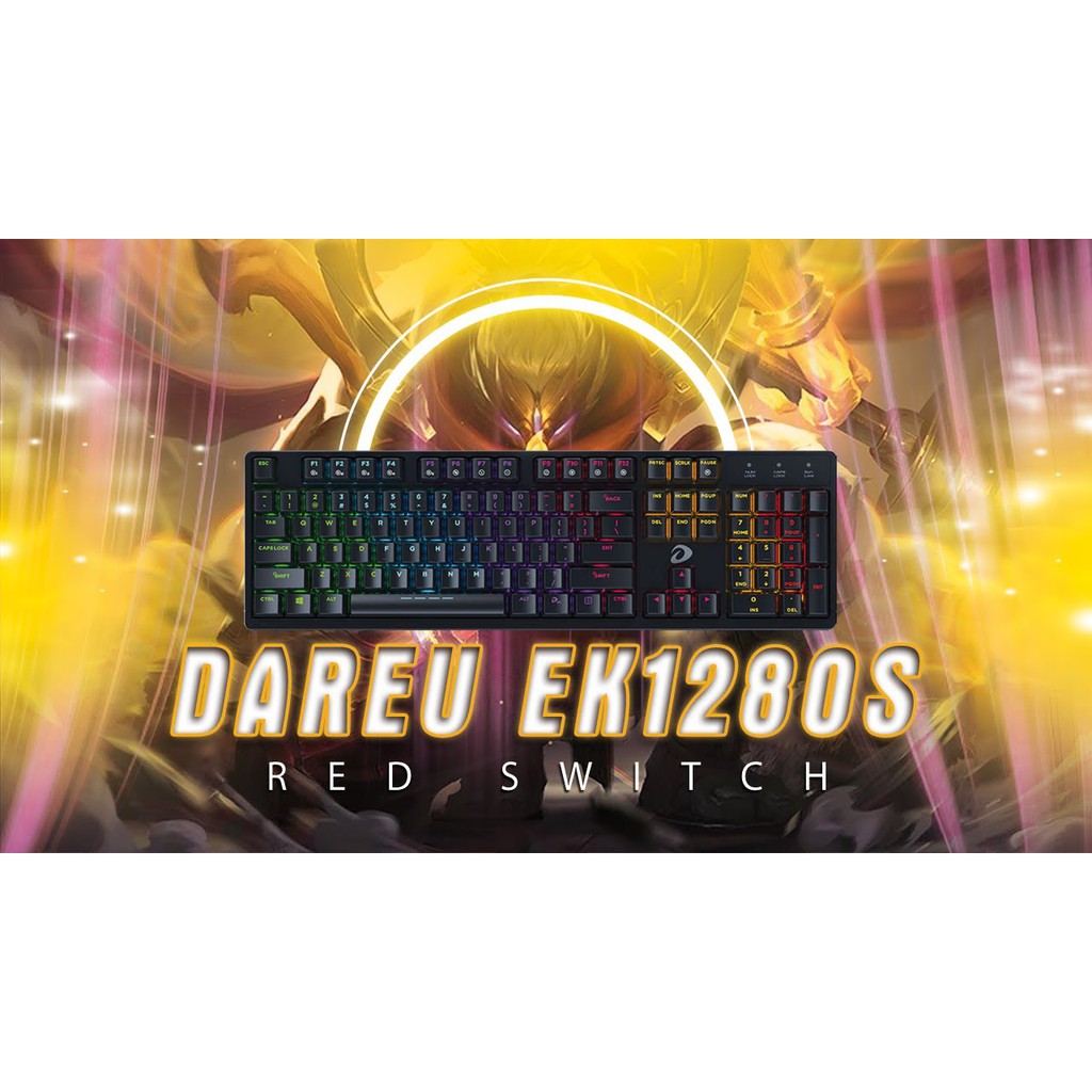 Bàn phím cơ Gaming Dareu EK1280/ EK1280S D-Kailh switch - Led RGB - Bảo ...