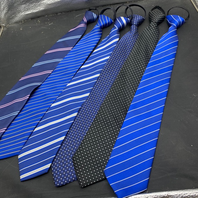 Cavat nam trung niên 8cm bản lười thắt sẵn dây kéo kiện lợi mẫu Cavat nam tháng 10/2020 GiangPKC ...