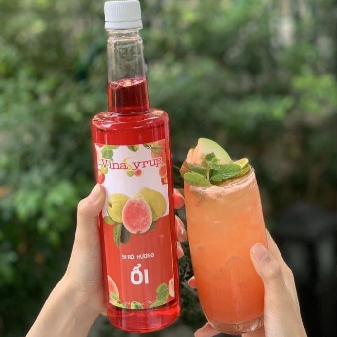 Siro Vina Syrup Chai 750ml - Syrup Làm Trà Trái Cây Đủ Các Mùi Vị ...