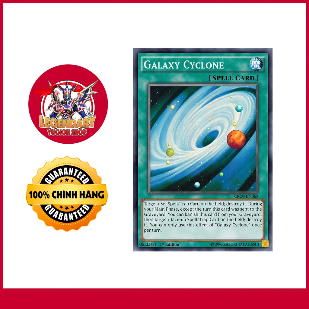 [Thẻ Bài Yugioh Chính Hãng] Galaxy Cyclone | Shopee Việt Nam