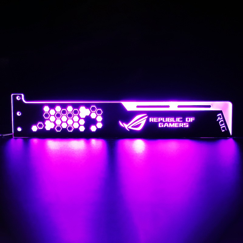 Giá Đỡ VGA 28cm ROG / Aorus / MSI LED RGB - Đồng Bộ HUB Coolmoon / Auto ...