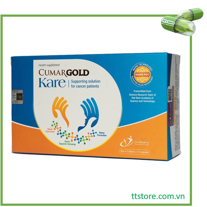 [Chính Hãng] CUMARGOLD KARE - Dành cho bệnh nhân Ung Thư, Ung Bướu, Hóa ...