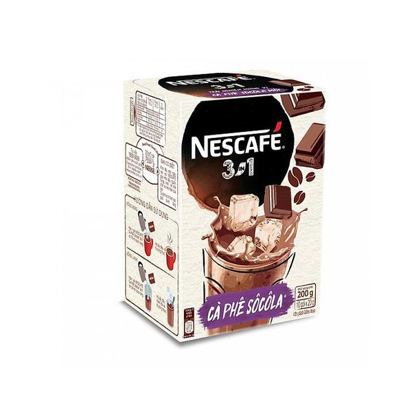 Cà phê Nescafe 3in1 Socola 10 gói | Shopee Việt Nam