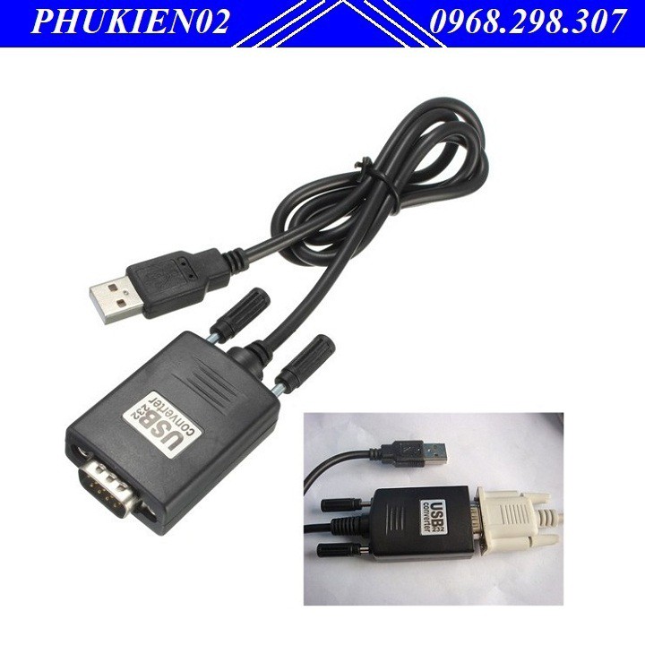 Cáp Chuyển Đổi Ms Usb Sang Rs232 Serial 9 Pin Com Port Db9 Dành Cho Máy ...