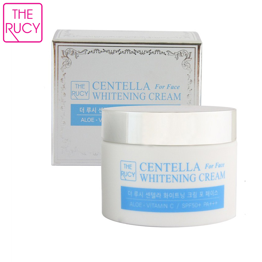 Kem face dưỡng trắng da mặt The Rucy Centella Whitening Cream for face ...