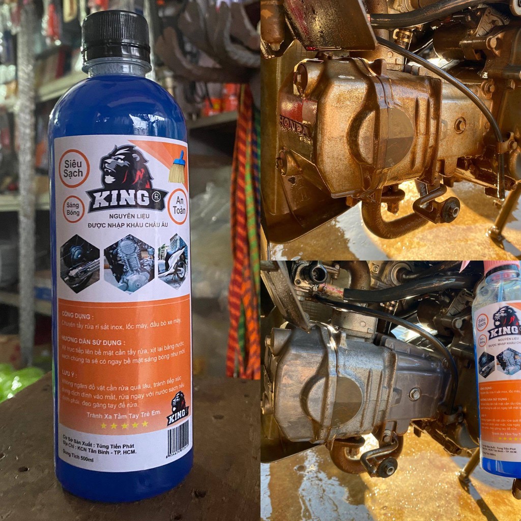 Nước tẩy lốc máy Siêu Sạch King Clean | Shopee Việt Nam