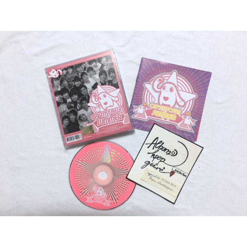 Smtown album Nhật Summer gồm Cd và mini booklet như hình. | Shopee Việt Nam