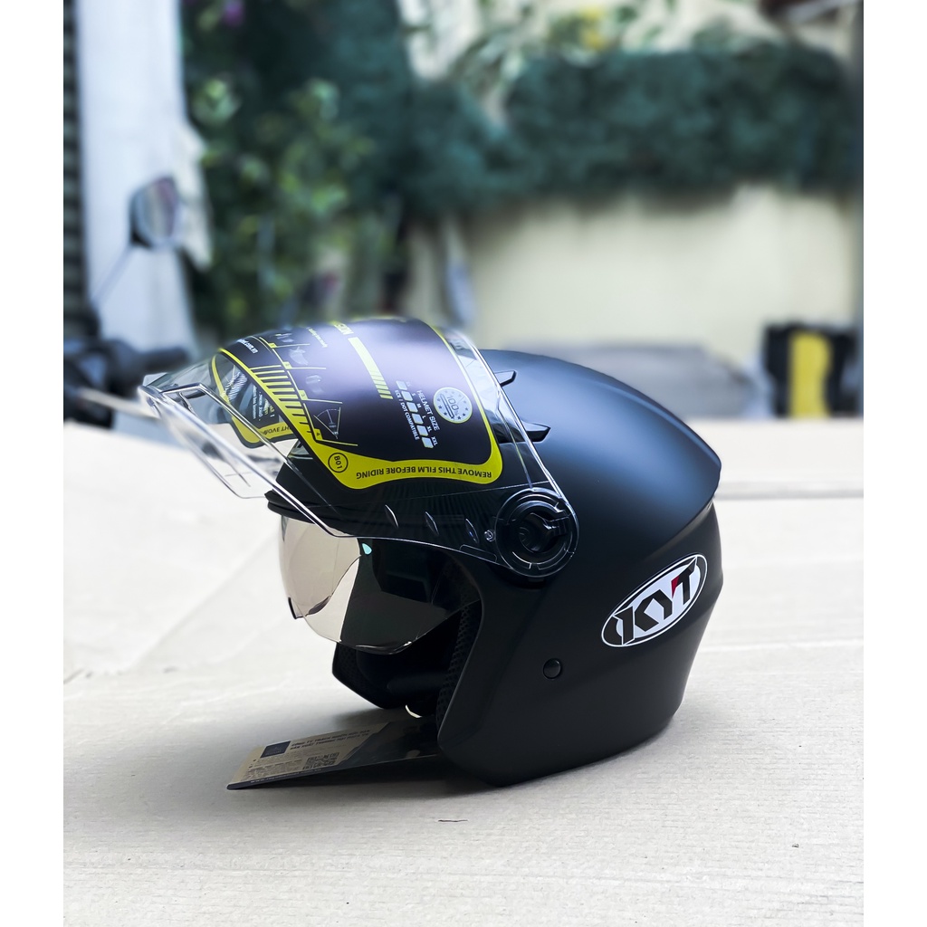 MŨ BẢO HIỂM 3/4 ROYAL M268, M668 2 KÍNH TEM MỚI NHẤT LOGO KYT CHÍNH ...