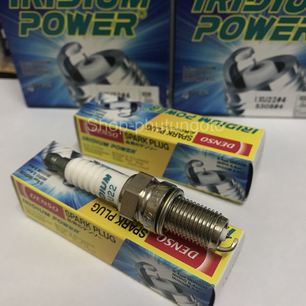 Bugi Iridium Denso chính hãng mã IXU22 cho xe Matiz 4, Spark, Suzuki ...