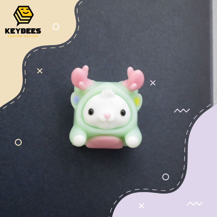 Artisan Keycap - Nút bàn phím cơ resin handmade Rudory Xanh Gelato ...