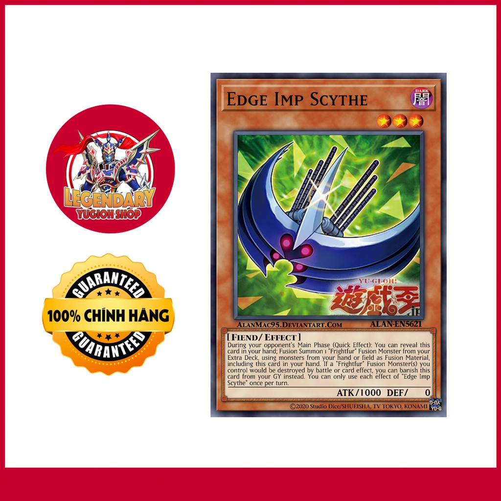 [Thẻ Bài Yugioh Chính Hãng] Edge Imp Scythe | Shopee Việt Nam