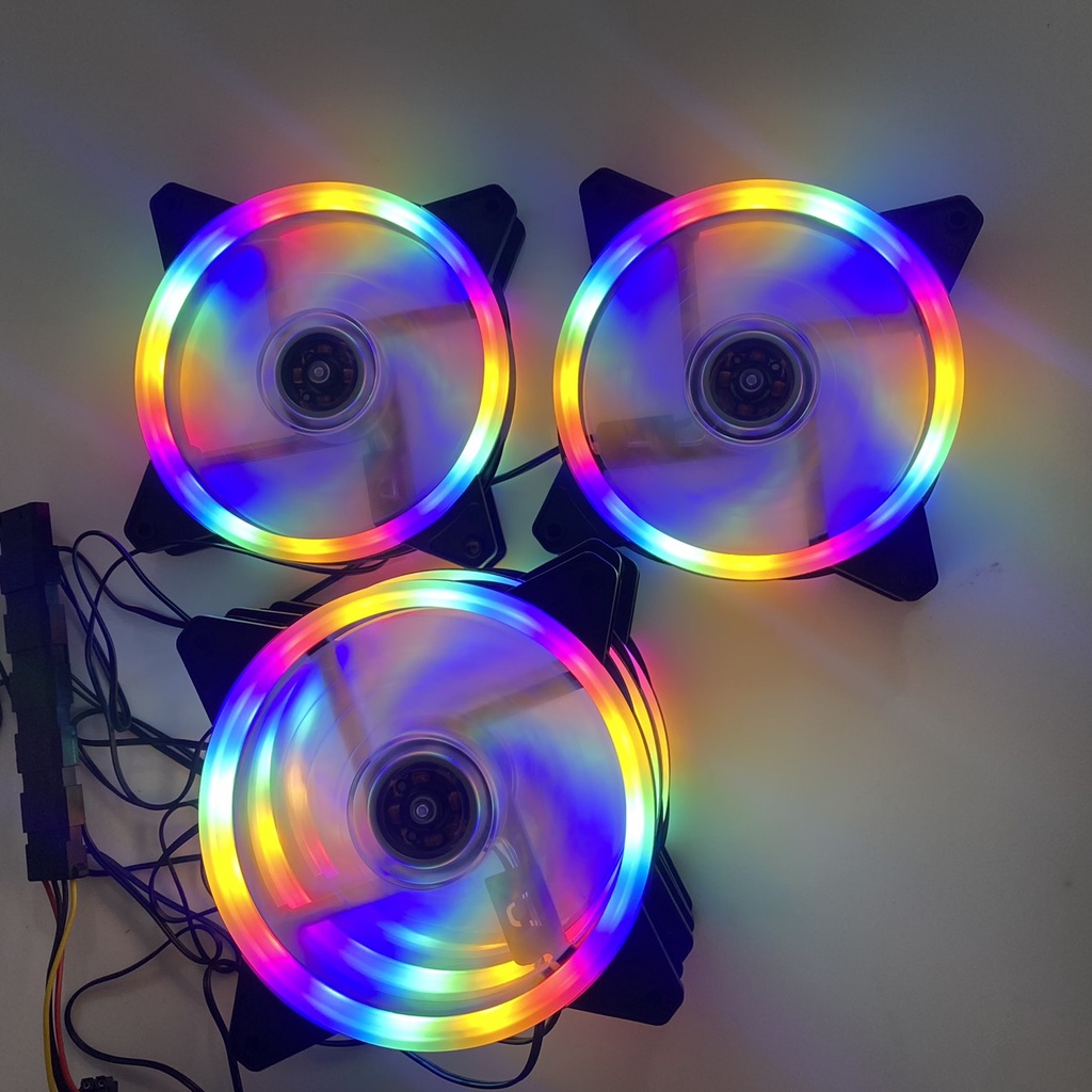 Quạt Tản Nhiệt 32 Bóng, Fan Led, Fan Case RGB, Cắm Trực Tiếp Cổng Molex ...