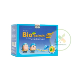 Men vi sinh Bio-acimin Gold cho bé biếng ăn hộp 30 gói | Shopee Việt Nam