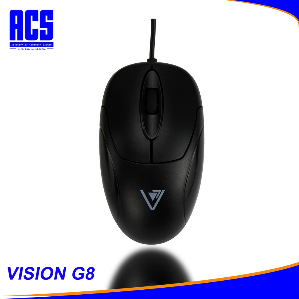 Chuột máy tính Vision G8 - Chính hãng VSP bảo hành 24 tháng 01 đổi 01 ...