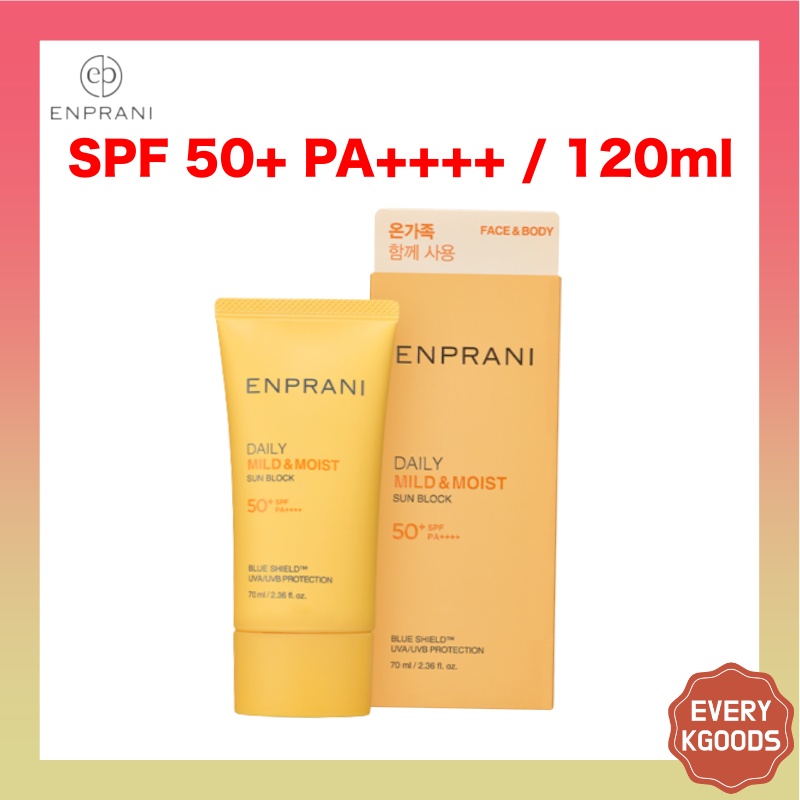 Kem Chống Nắng Enprani Dung Tích 120ml Từ Hàn Quốc | Shopee Việt Nam