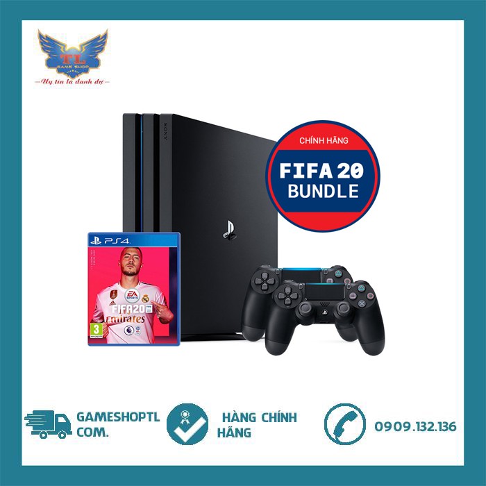 Máy PS4 Pro FIFA 20 Bundle 2 Tay cầm dualshock 4 -Hàng chính hãng ...