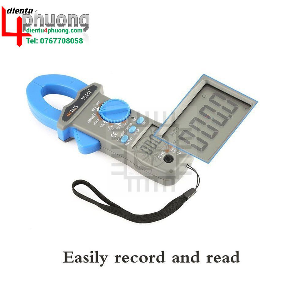Đồng Hồ Vạn Năng Ampe Kìm HYTAIS TS202+ Kẹp Dòng | Shopee Việt Nam